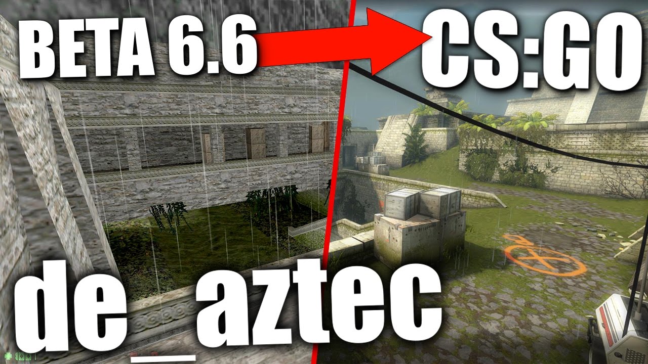 de_aztec - from Beta 6.6 to CS:GO - Map Development History #17 - YouTube