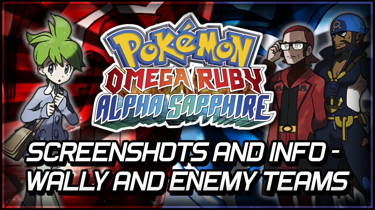 Pokémon Omega Ruby and Alpha Sapphire | Screenshots and Info - Wally ...