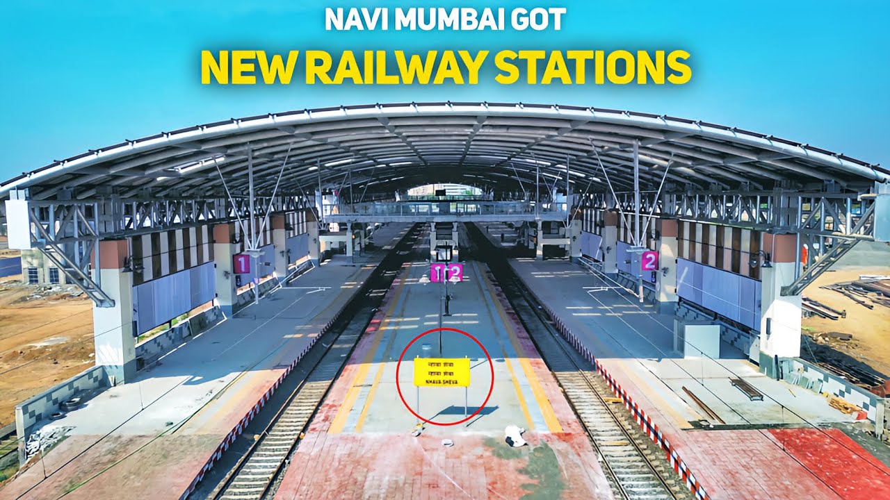 Nerul Uran Railway Line Phase 2 Is Ready To Open | Nerul Uran Rail Line ...