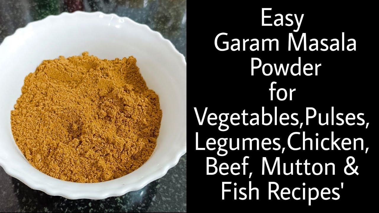 Garam Masala Powder for making veg & non veg recipes |എല്ലാ കറികളും ...