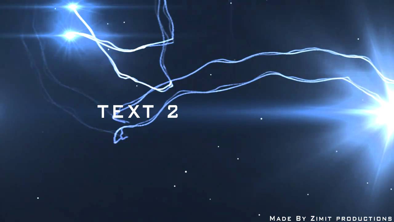 Space Intro - TEMPLATE DOWNLOAD - YouTube
