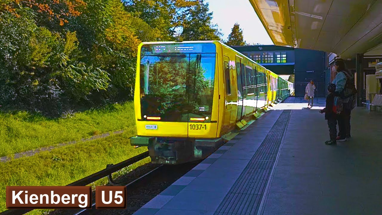 Kienberg | Line U5 : Berlin U-Bahn ( BVG IK ) - YouTube