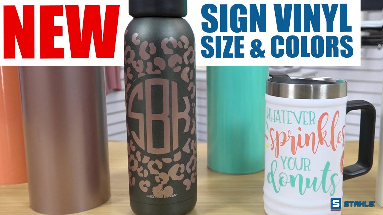 ALL-NEW CAD-CUT® PS Sign Vinyl Size & Colors | 12" Sign Vinyl Rolls ...