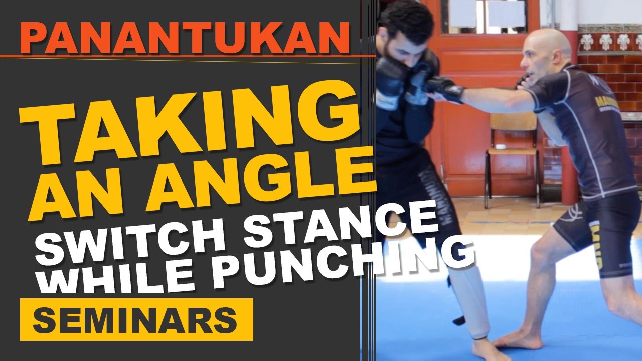 Panantukan: Taking An Angle By Switching Stance - YouTube