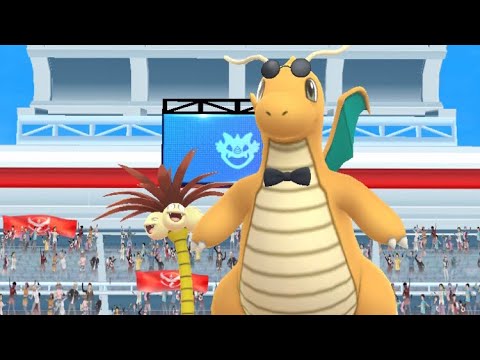 Pokémon GO - Dragonite (Fashion Week) Raid - YouTube