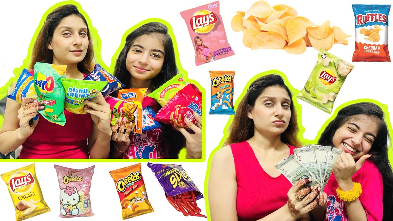 Guess the Chips Challenge | Chips Challenge | Sister Video - YouTube