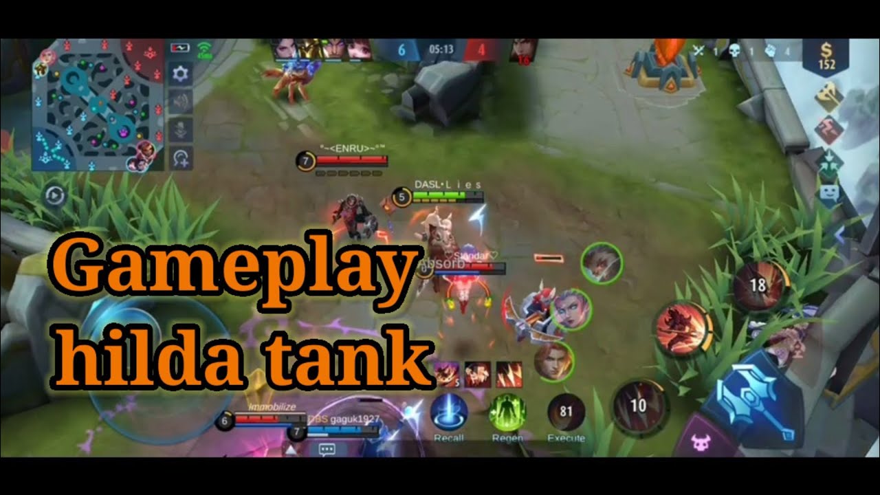 Gameplay Hilda tank || Hilda Gameplay - YouTube