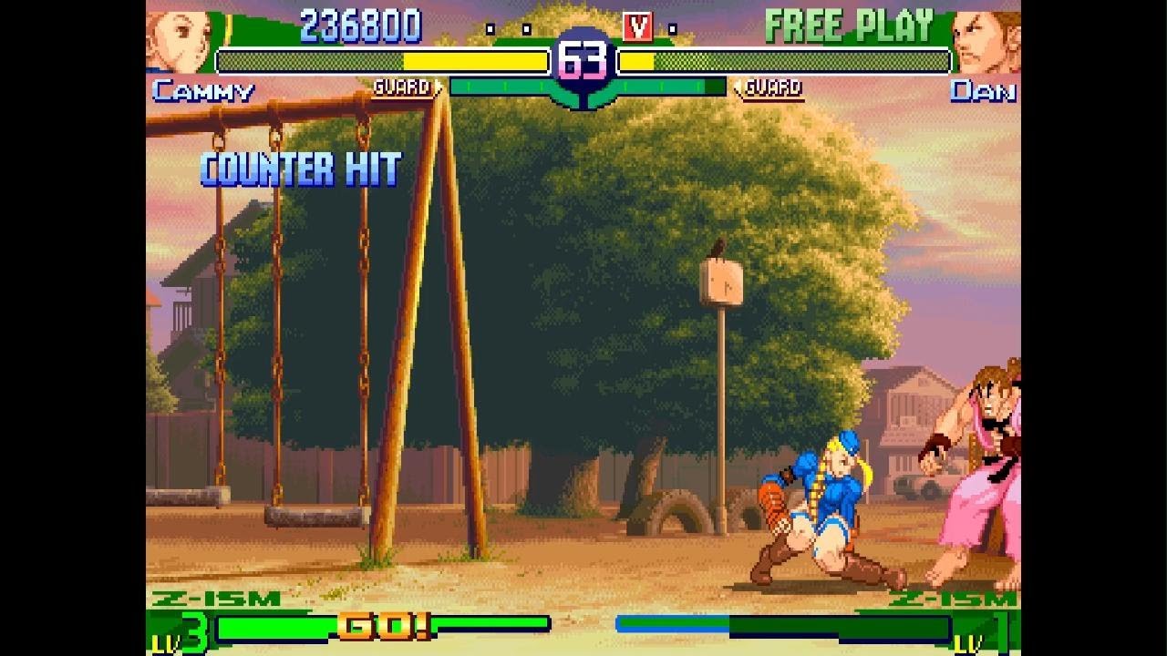 ストリートファイターZERO3 CPU難易度8クリア Zキャミイ - YouTube