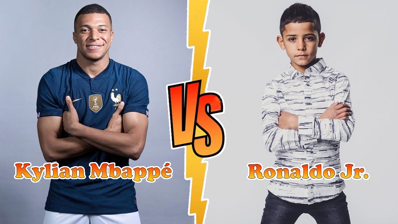 Kylian Mbappé VS Cristiano Ronaldo Jr. (CR7's Son) Transformation ...