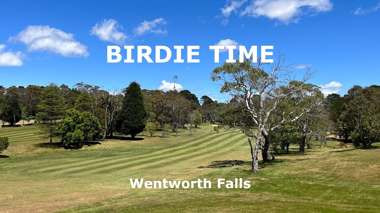 Birdie Action - Wentworth Falls Golf Hole 4 - YouTube