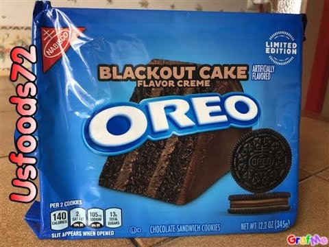 OREO Blackout Cake flavor creme - Usfoods72 USA. - YouTube