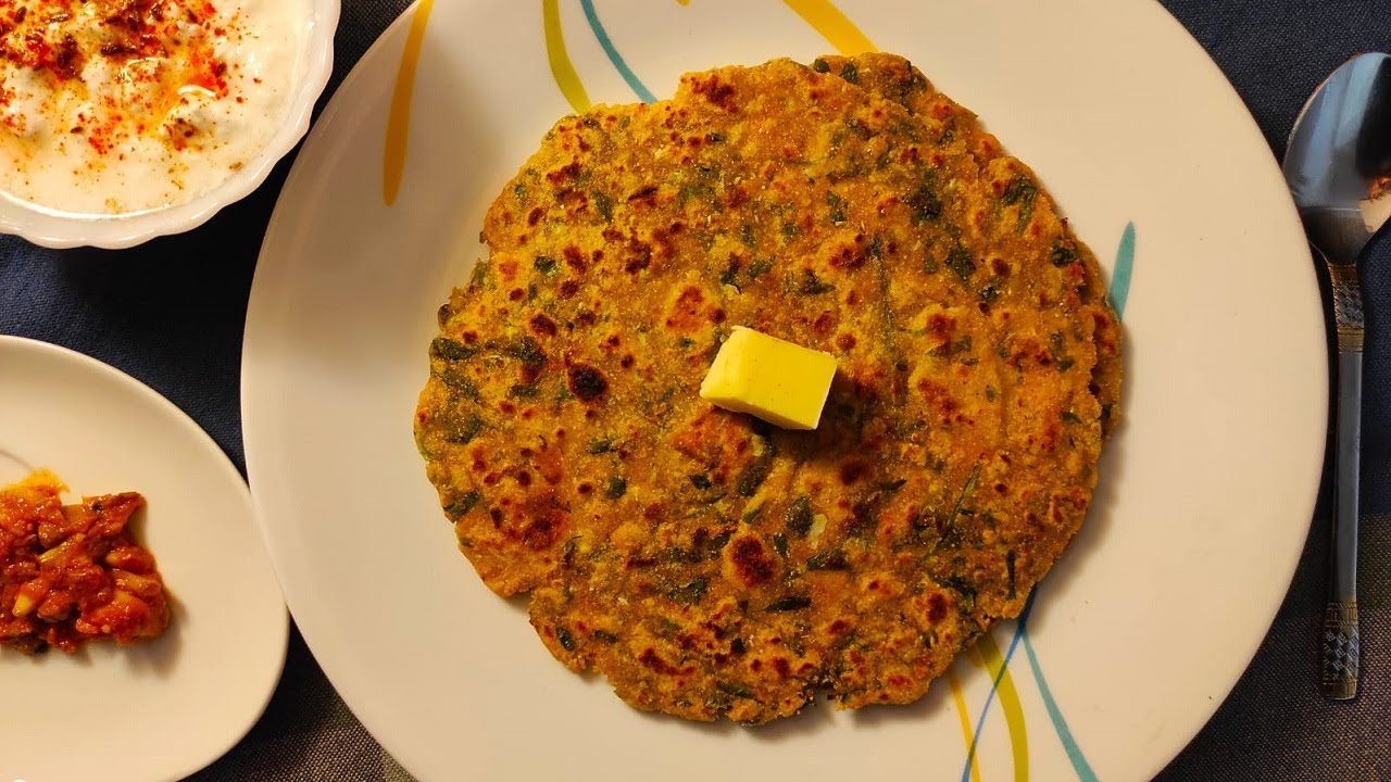 Multigrain Veggie Paratha Recipe | Healthy Mix Vegetable Paratha Recipe ...