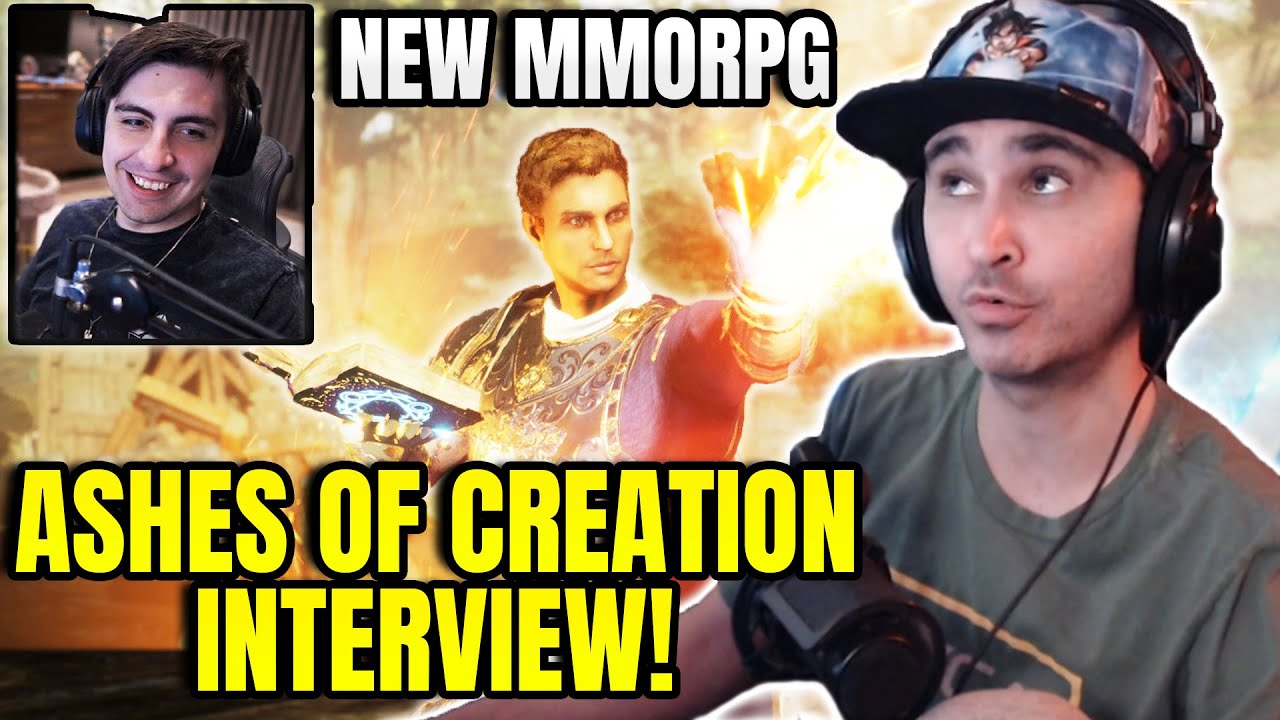 Summit1g & Shroud Interview Ashes of Creation Director Steven Sharif ...