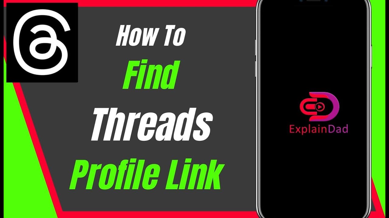 How To Find Threads Profile Link Step By Step 2023 - YouTube