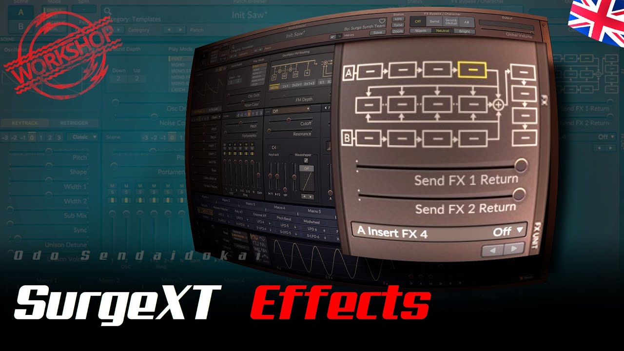 SurgeXT Effects - Everything you need #04 | english | Workshop | Bitwig - YouTube