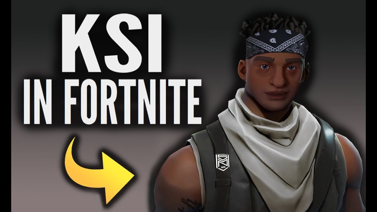 MAKING KSI FORTNITE SKIN - YouTube