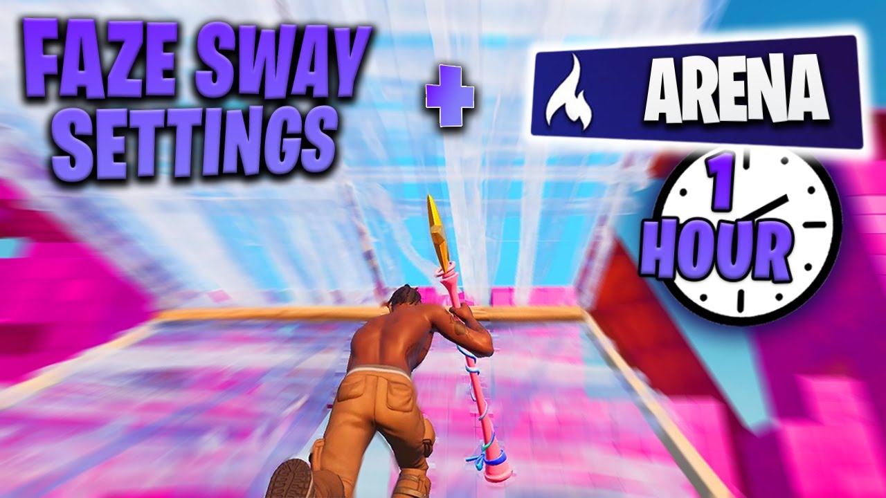 So I Tried FAZE SWAY Controller SETTINGS In ARENA For 1 Hour... (How ...