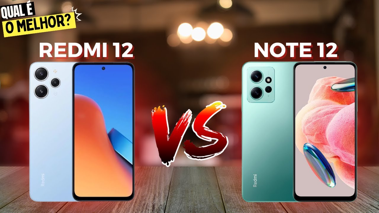 Redmi 12 4G vs Redmi Note 12 4G - COMPARATIVO - YouTube