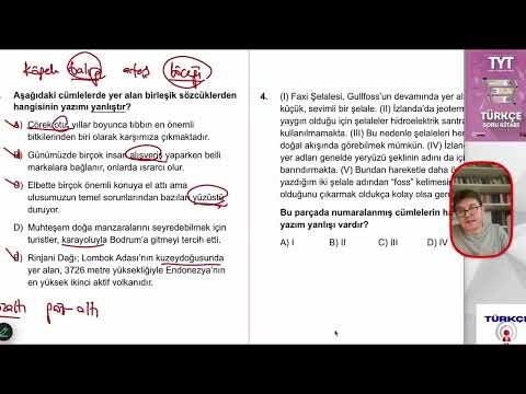 TYT Yazım Kuralları Müthiş 15 Soru / İsa DARAKÇI  (Metin Yayınları TV)