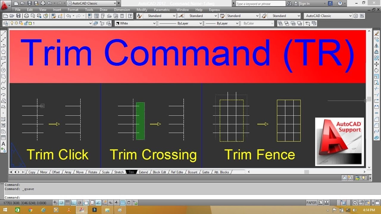 Trim Command In AutoCad II Hindi Urdu Tutorial YouTube trim-command-in-autocad-ii-hindi-urdu-tutorial-youtube