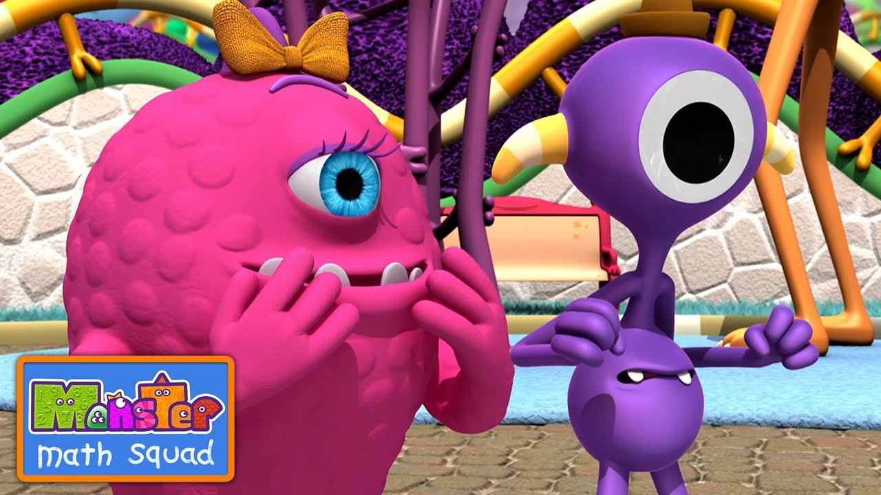 Little Wally Ball-y Monster | Learning Math Made Fun! | Monster Math ...