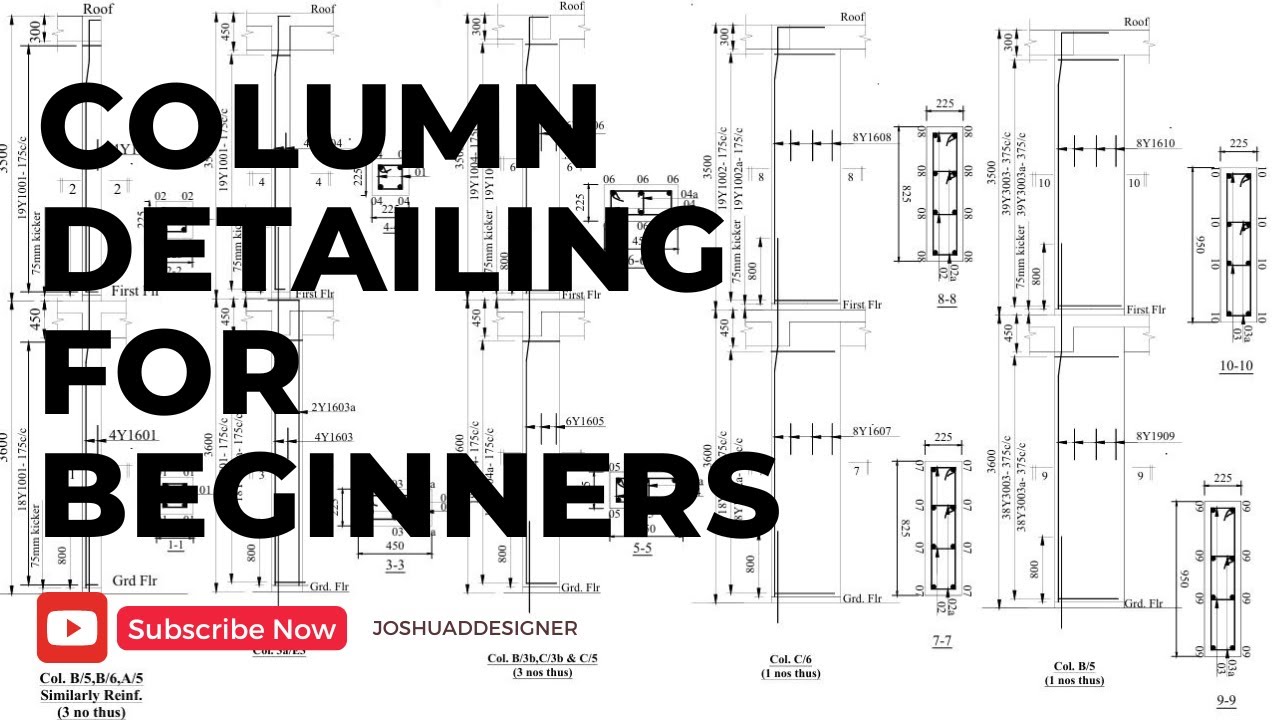 COLUMN DETAILING 101 - YouTube