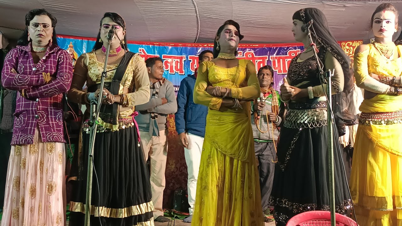 Live Nautanki bhojpuri dance nautanki khel छतौनी की नौटंकी - YouTube