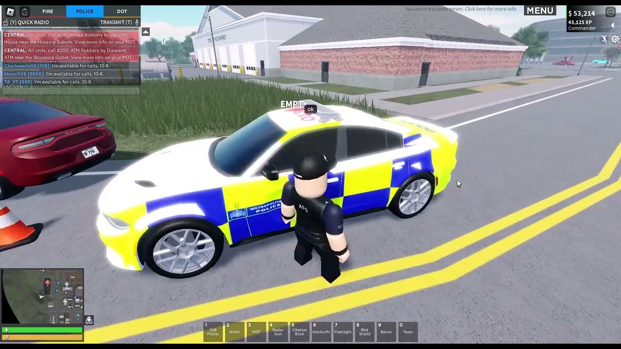 UK police RP part 2 (Emergency response liberty county) Roblox - YouTube