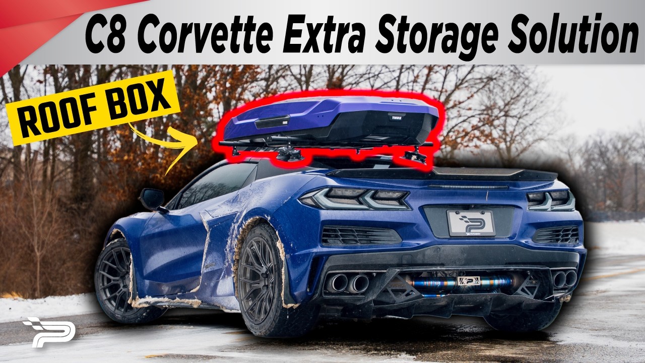 C8 Corvette Extra Storage Solution - Roof Box Explanation - YouTube