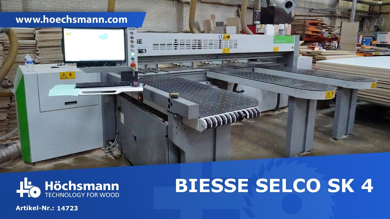 BIESSE SELCO SK 4 (Höchsmann Klipphausen) - YouTube