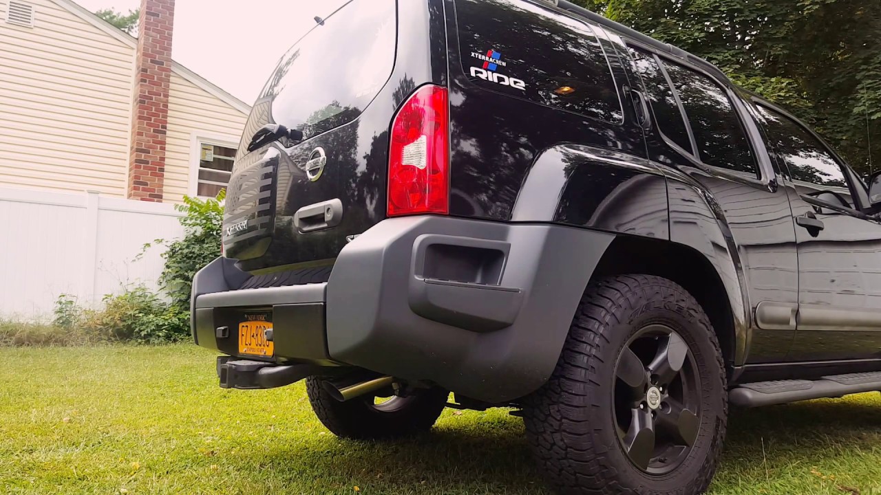 06 xterra dynomax ultra flow exhaust - YouTube