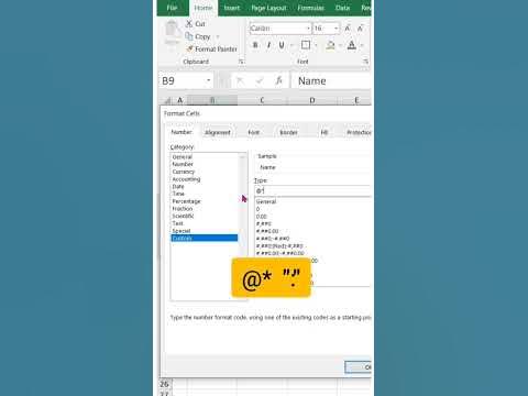 Custom formatting in Excel - YouTube