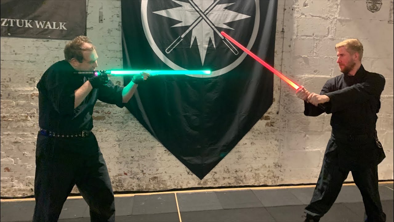 Soresu, deflecting & preparations - lightsaber practice at SaberArts ...