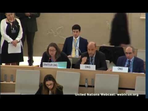 NGO Monitor Legal Advisor Anne Herzberg at the UNHRC March 21, 2017 ...