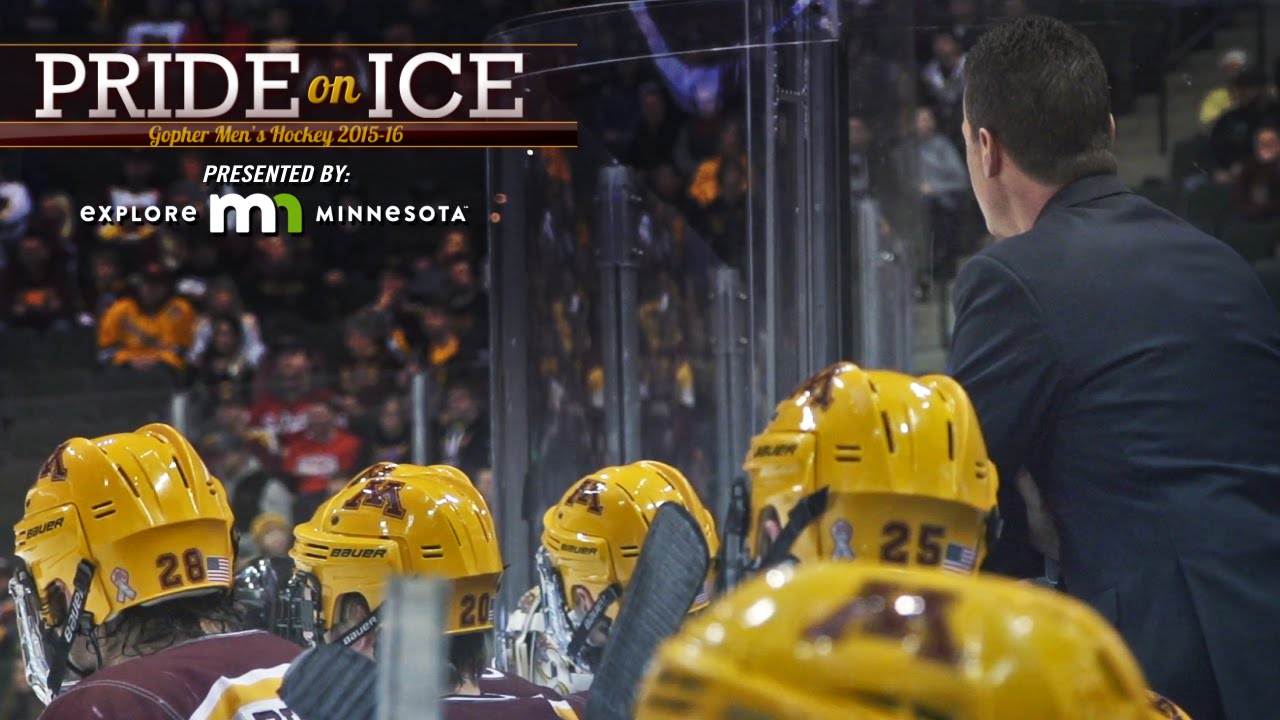"Behind the Bench" Pride on Ice: Gopher Men's Hockey 2015-16 (Episode 3 ...