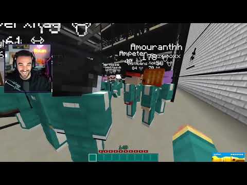 Ampeter besa a Amouranth l SQUID CRAFT 2
