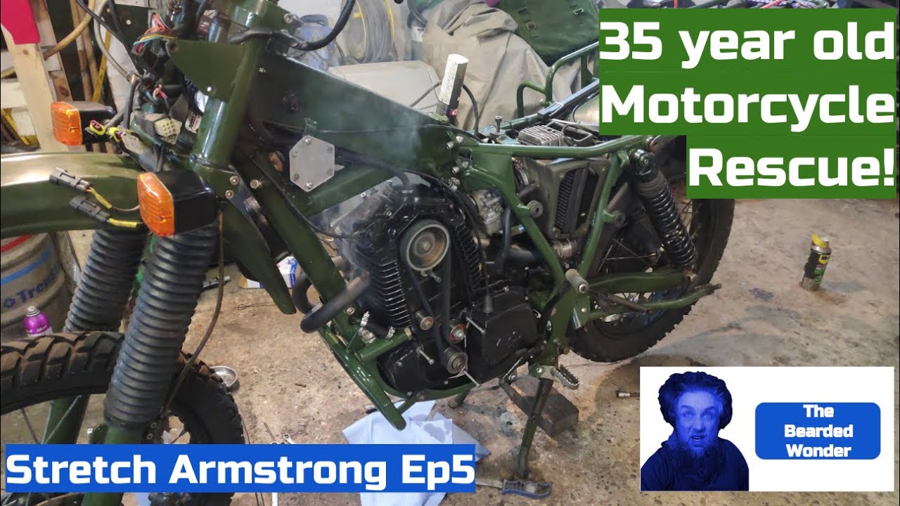 Classic British Motorcycle Rescue - Stretch Armstrong (MT500) Episode 5 ...