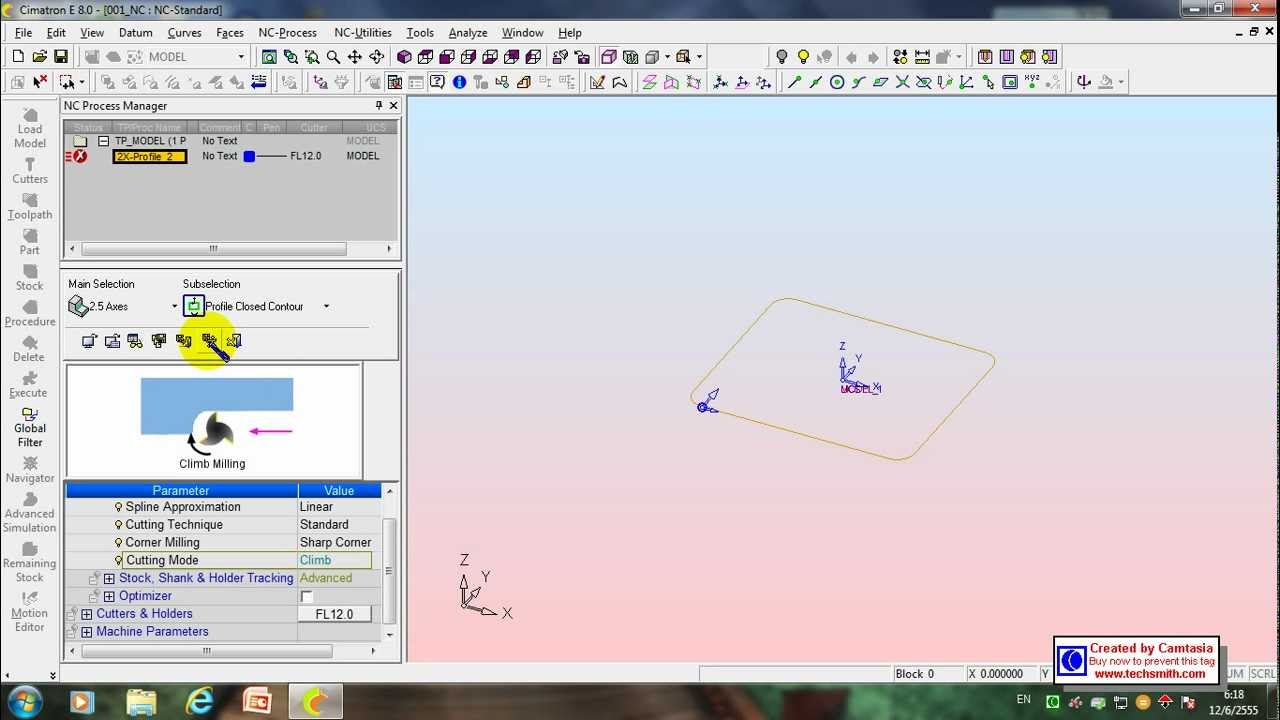 cimatron contour.avi - YouTube