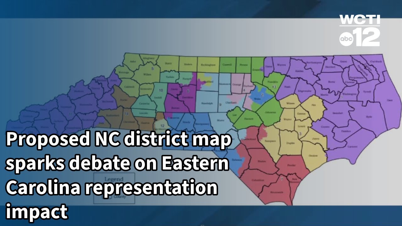 Proposed NC district map sparks debate on Eastern Carolina ...