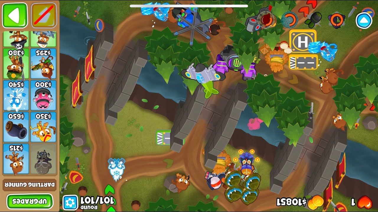 Ravine CHIMPS with MAD - bloons tower defence 6 - YouTube