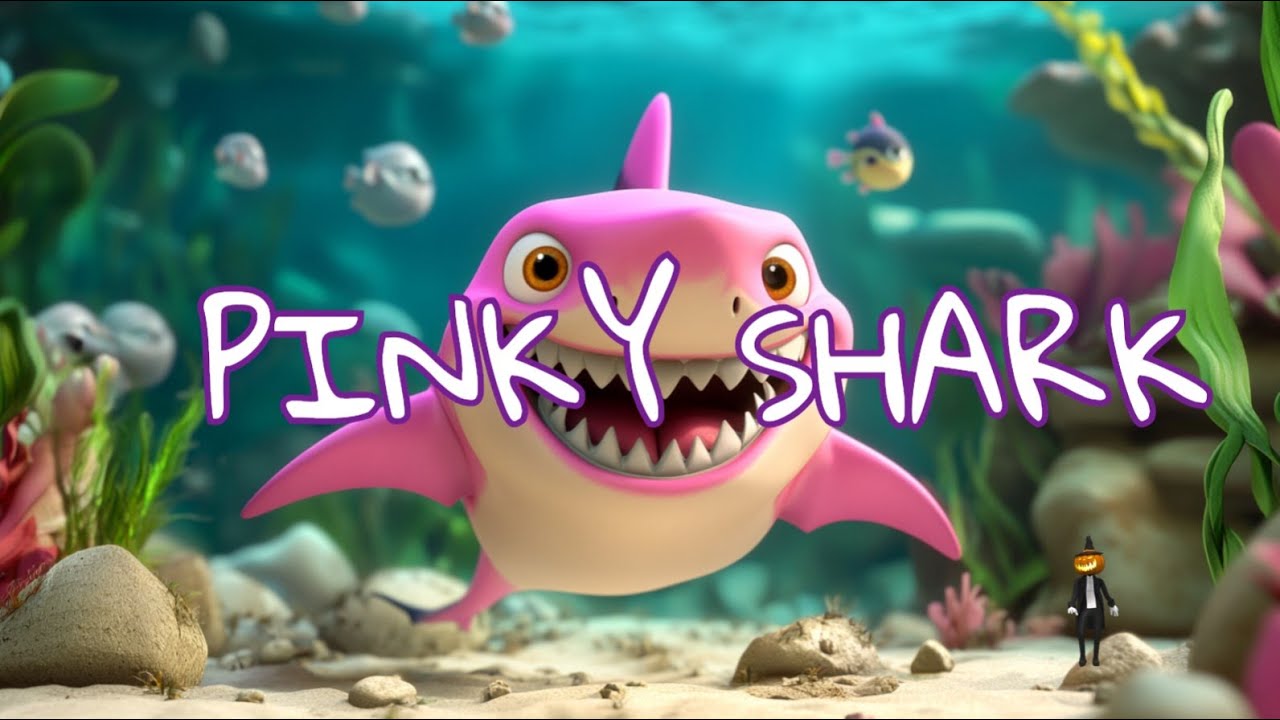 Kid Song - Pinky Shark : Preschool Animal Nursery Rhymes Song - YouTube