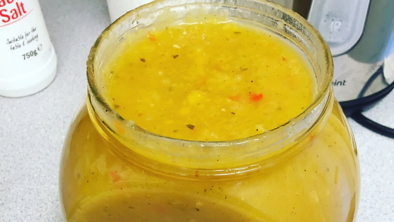 Guyanese Style Mango Sour / Mango Chutney Recipe - YouTube