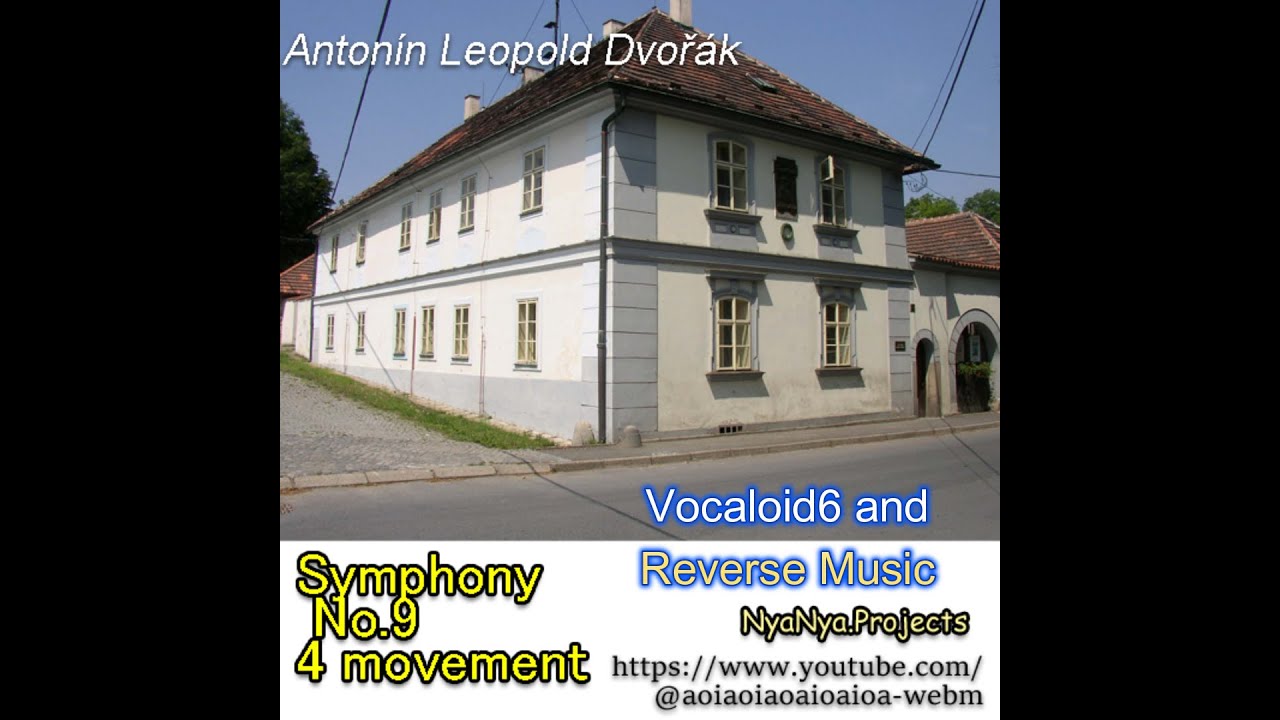 Dvořák Symphony No.9.Hatsune Miku V6 #vocaloid6 #reversmusic #dvořák ...