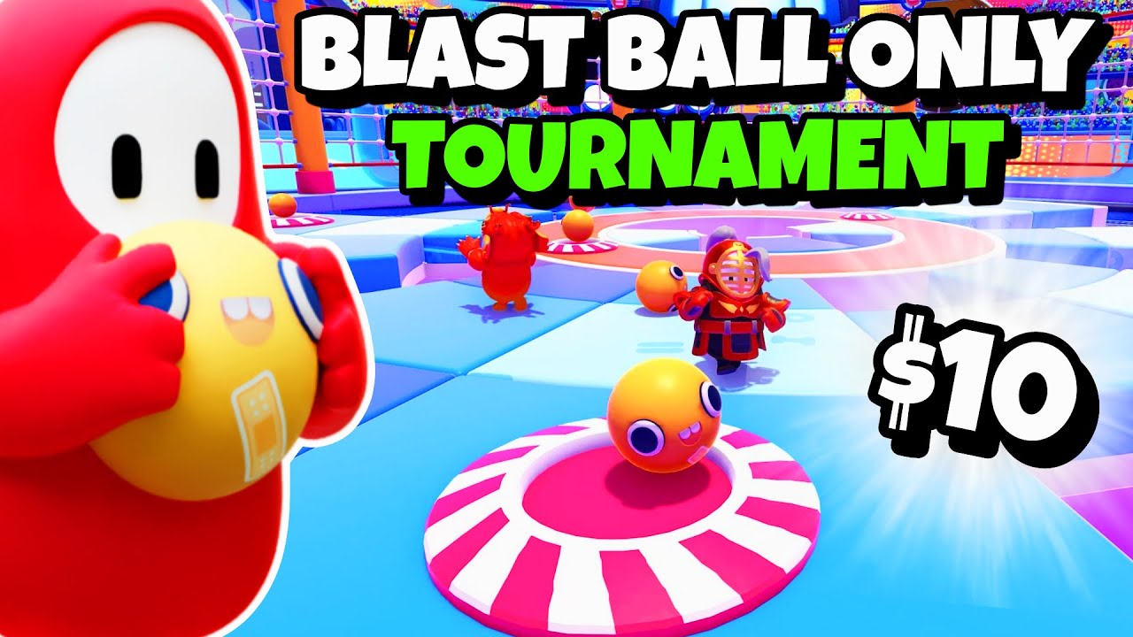 FALL GUYS BLAST BALL ONLY TOURNAMENT | £10 PRIZE POOL | Fall guys Live ...