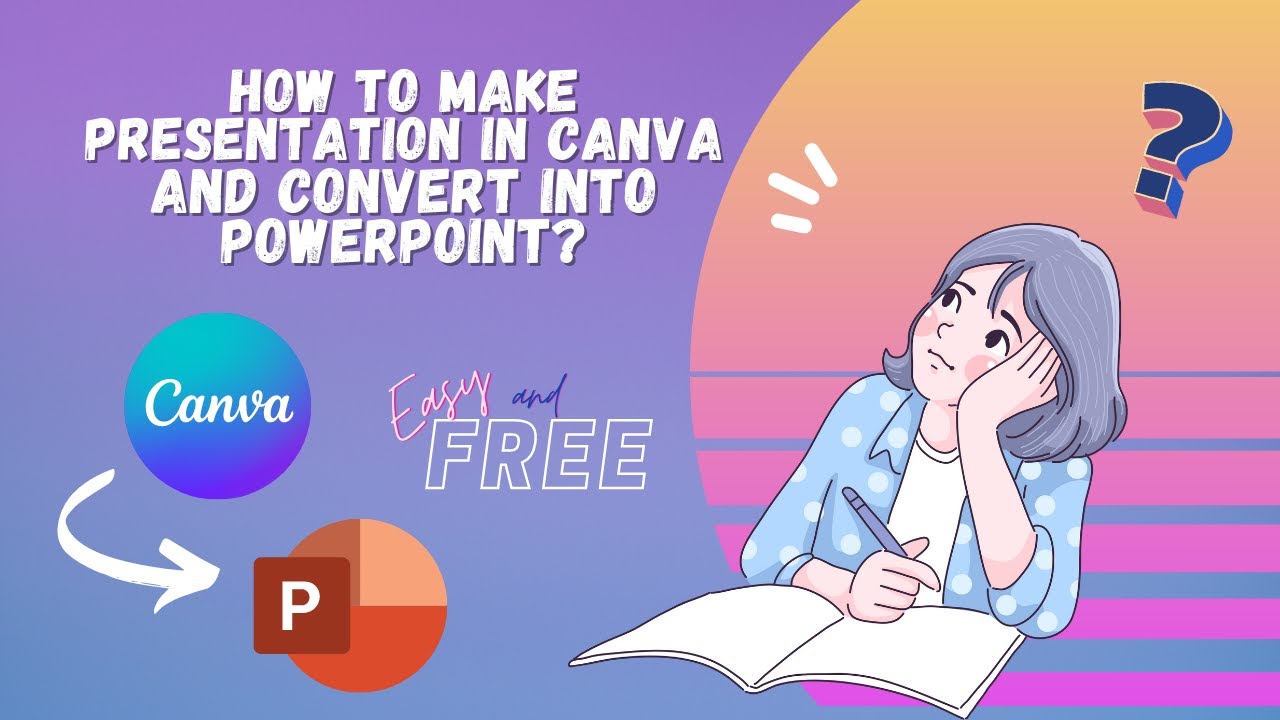 How to Convert a Canva Presentation to a Microsoft PowerPoint - YouTube