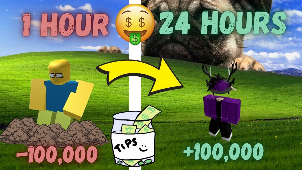 How I Made $100,000 Robux in 24 HOURS... - YouTube