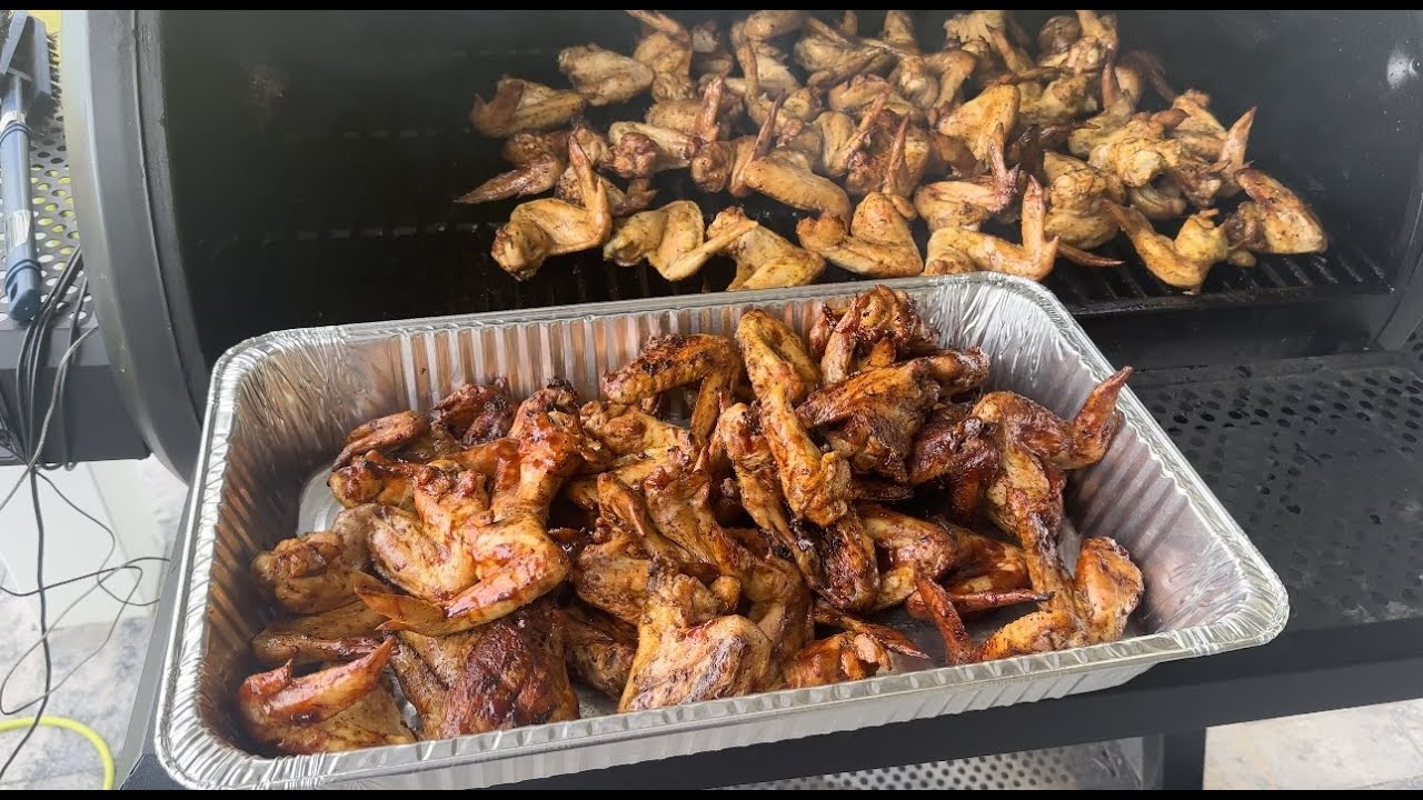 40lbs of Chicken Wings The Hard Way!!! - YouTube