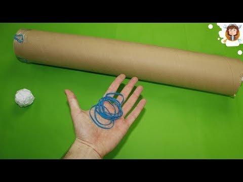How to make a Bazooka that Shoots - (Super Powerful / Easy)