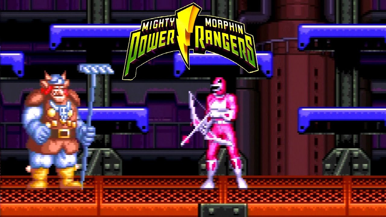 MIGHTY MORPHIN POWER RANGERS - Stage 2 Boss Fight - SNES/SFC - YouTube