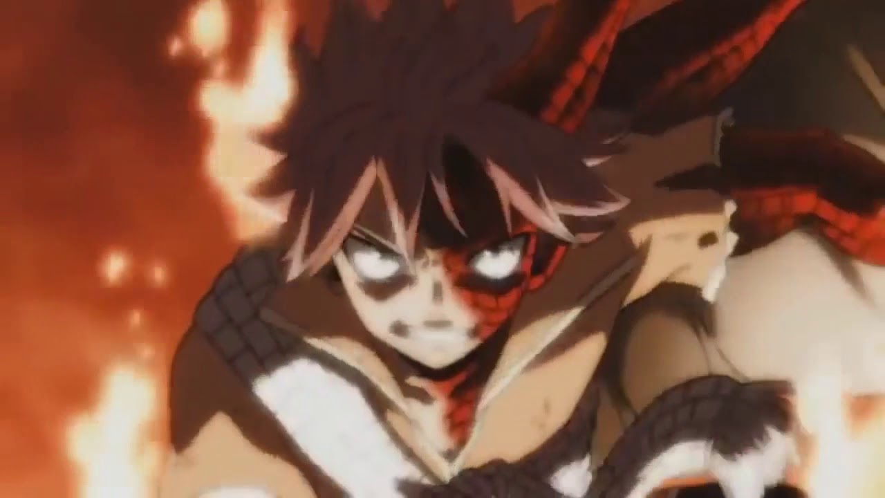 Fairy Tail Natsu's Dragon Form - YouTube